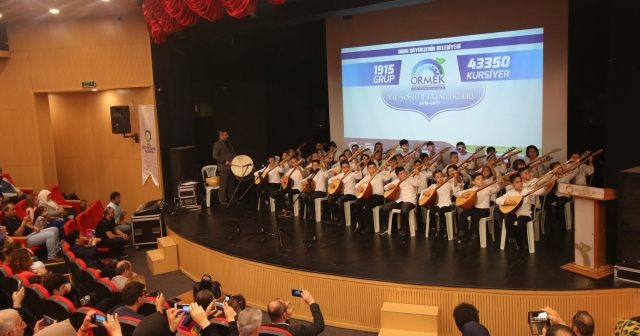 ORMEK yıl sonu etkinliğine büyük ilgi..